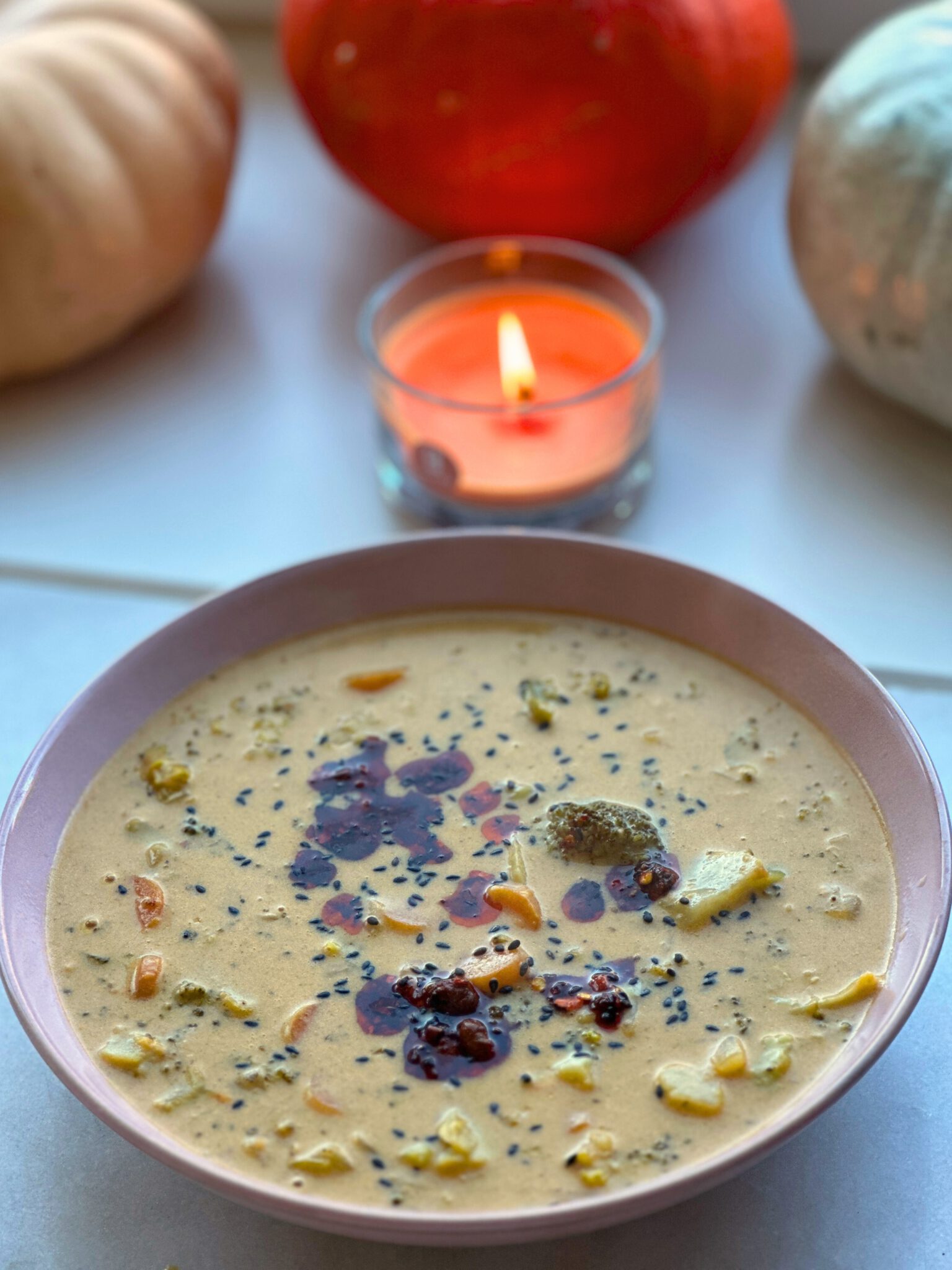 Spicy Cheddar Soep met Broccoli